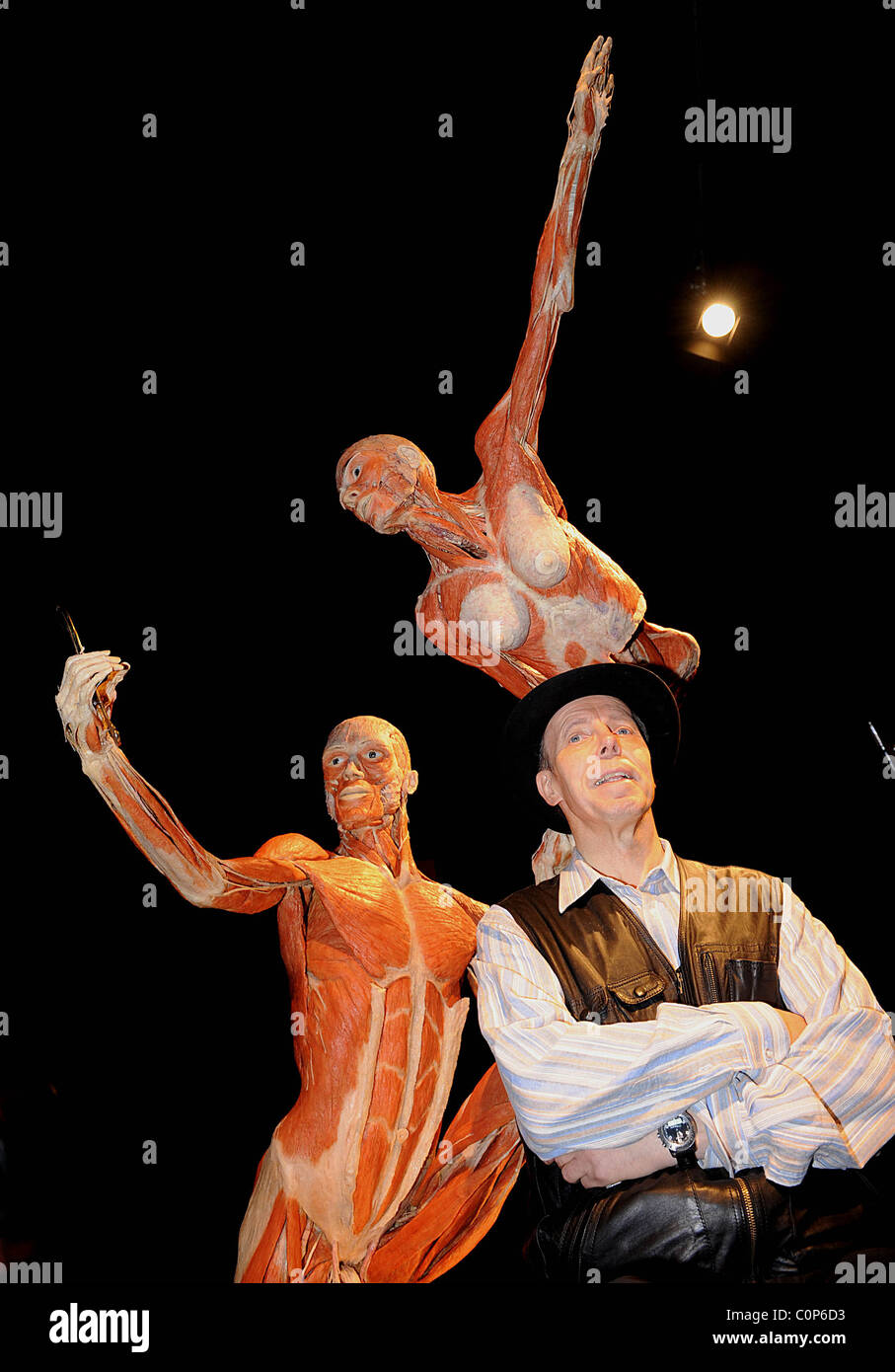 Dr. Gunther von Hagens at the new 'Body Worlds and The Mirror of Time ...