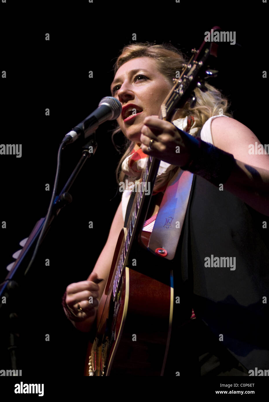Martha Wainwright performing at Liverpool Philharmonic Hall as part of ...