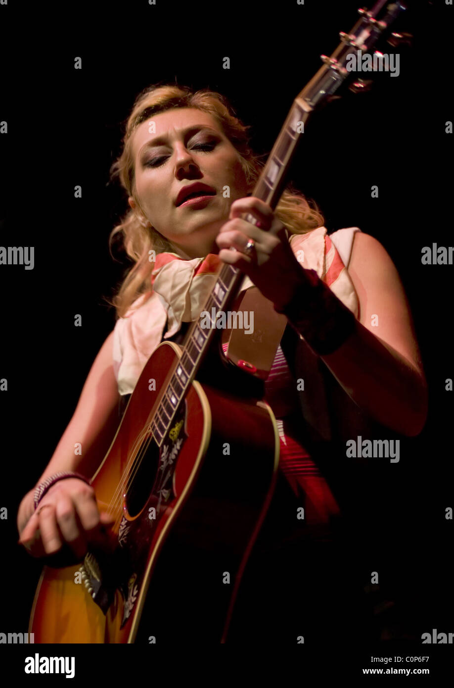 Martha Wainwright performing at Liverpool Philharmonic Hall as part of ...