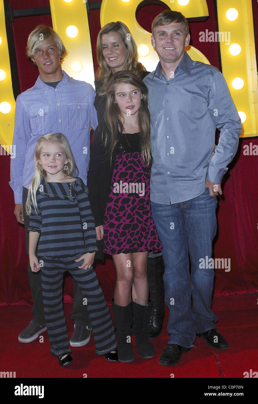 Rick schroder and family hi-res stock photography and images - Alamy