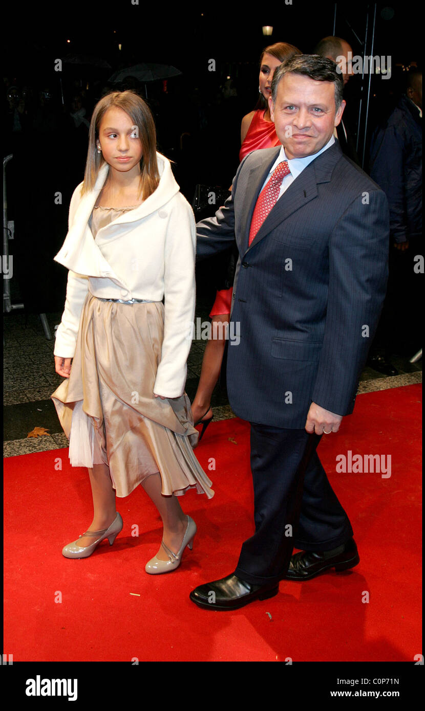 King Abdullah and Queen Rania of Jordan and their daughter Iman The ...