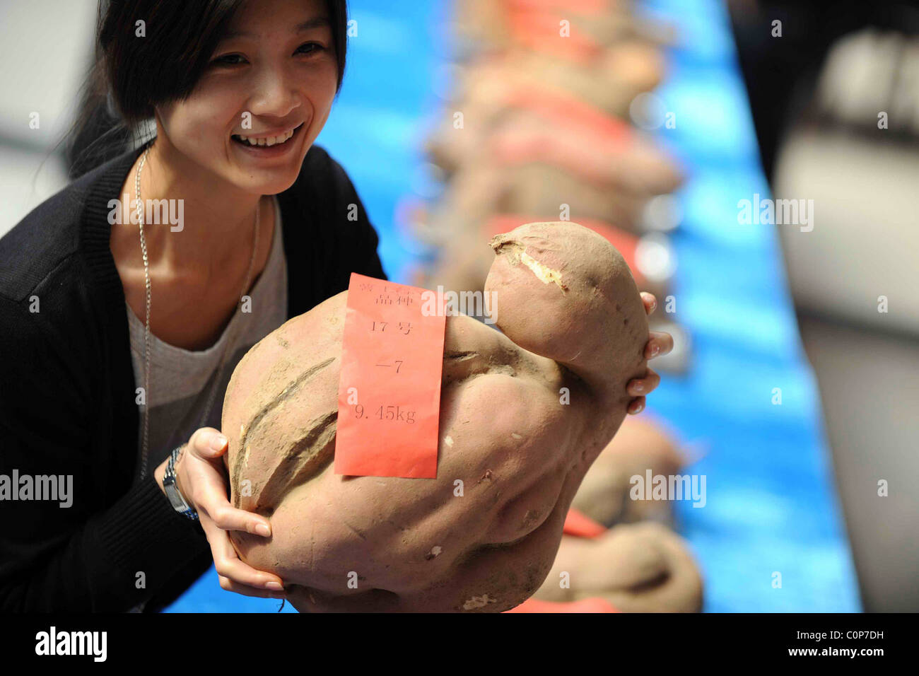 AWARD FOR KING-SIZE SPUD You wouldn't fancy peeling that... This prize ...