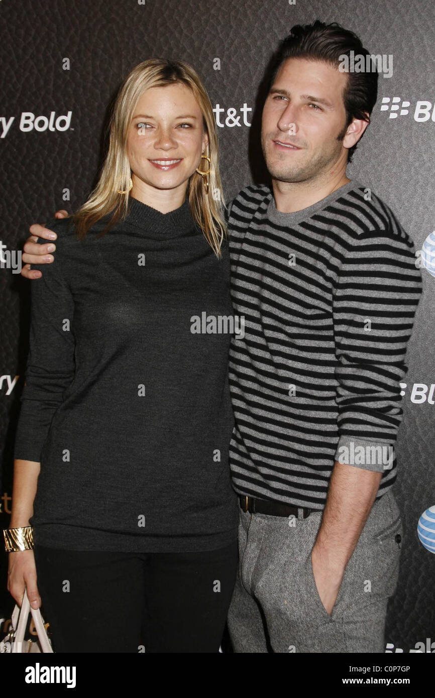Amy Smart and guest US. Launch Party for the New BlackBerry Bold held ...