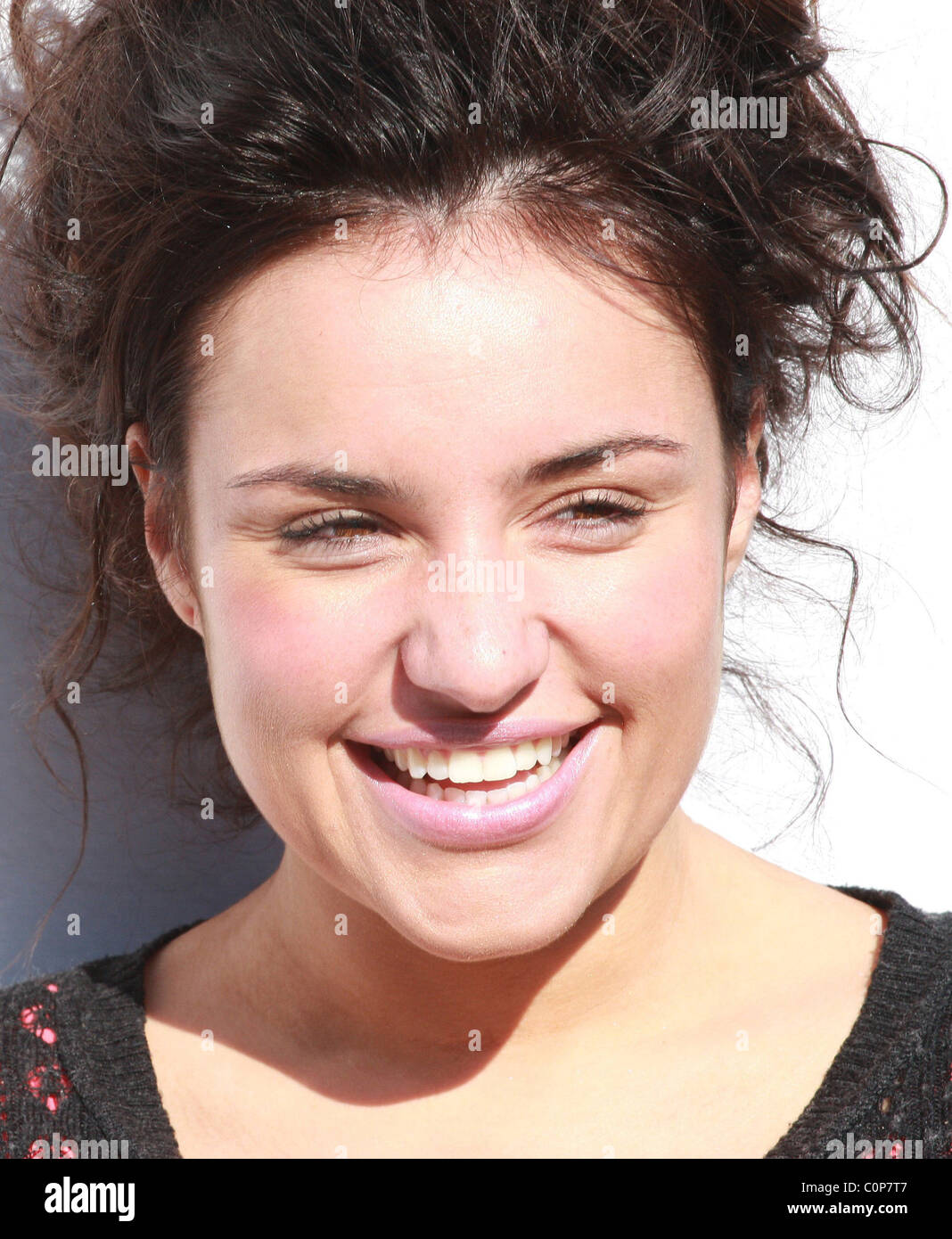 Laura White takes a break from rehearsals to have lunch and finds time ...