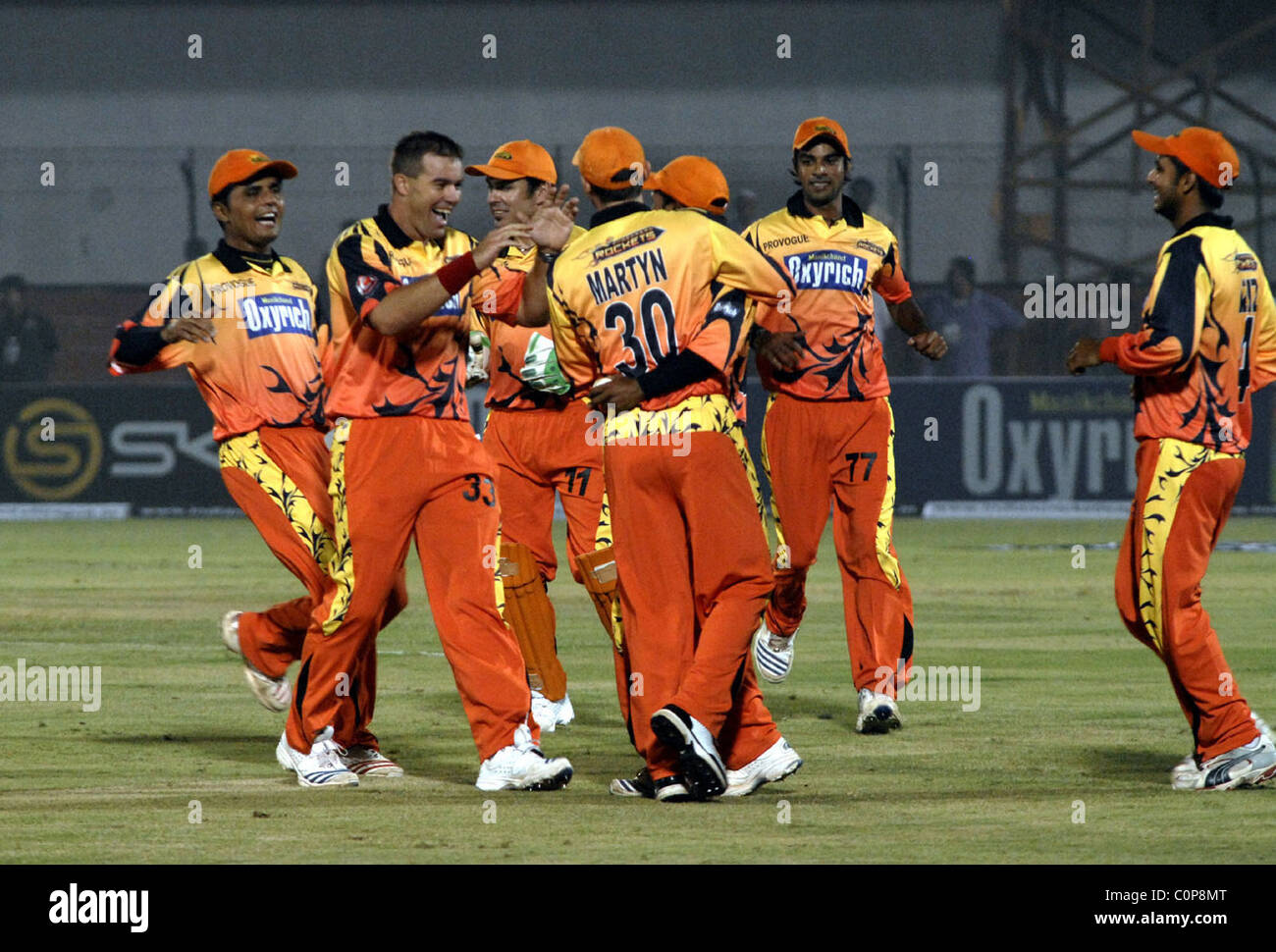 Ahmedabad Rockets Heath Streak, 2nd L Damain Martyn and others ...