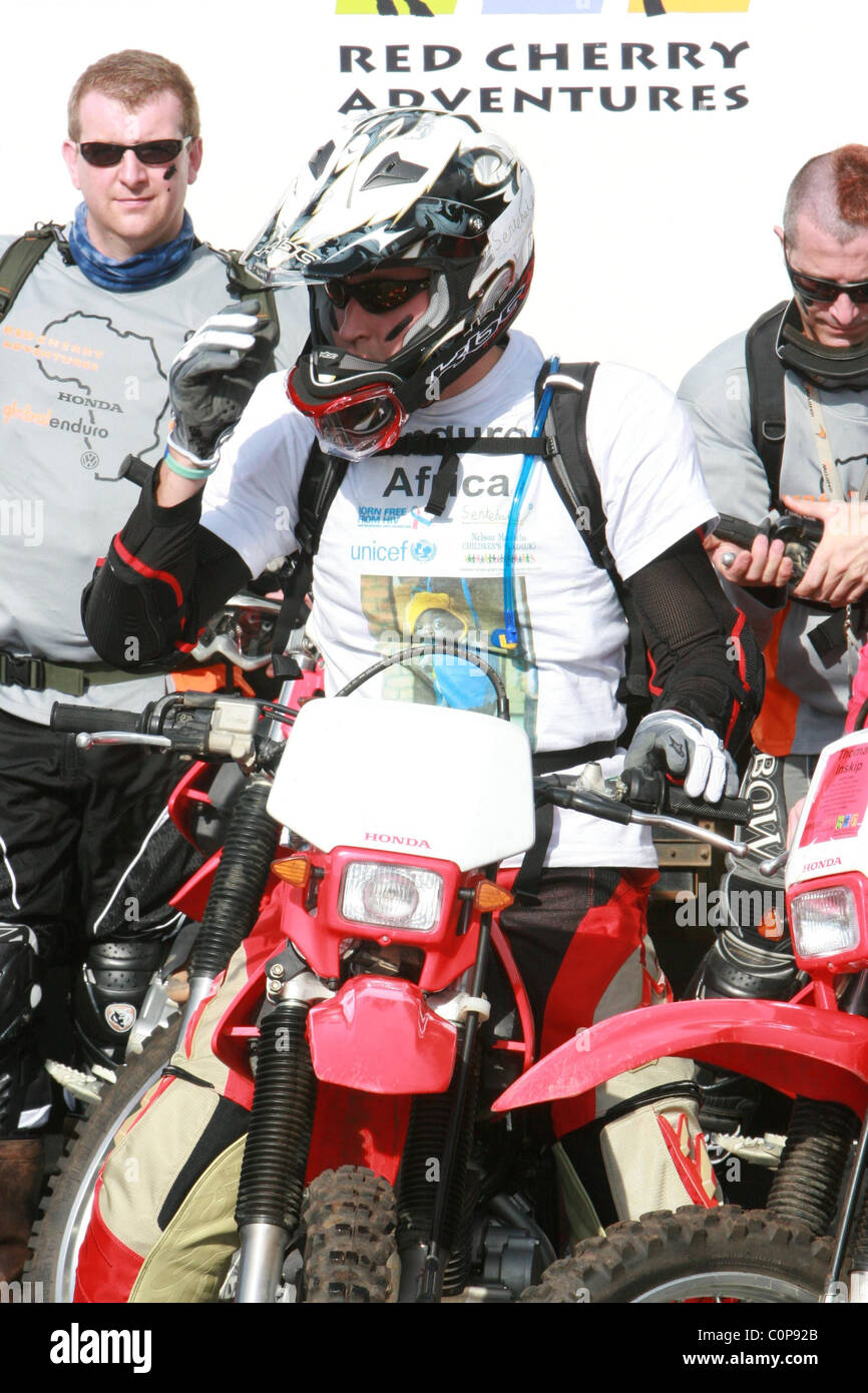 Prince Harry Enduro Africa 2008 Motorcycle Rally to benefit UNICEF ...