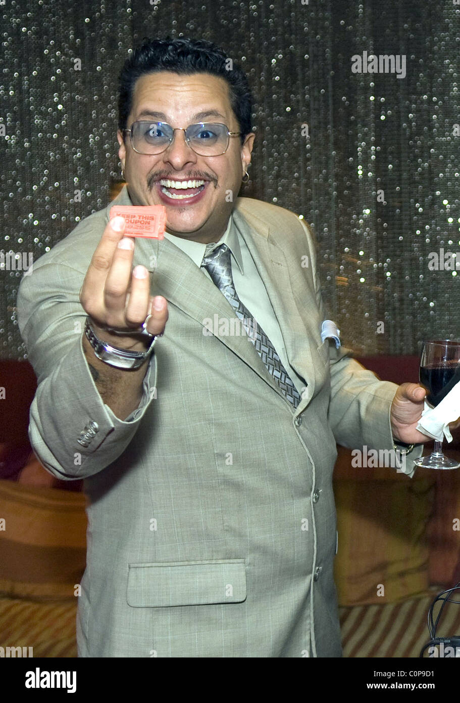 Tito Puente Jr. performs during a fundraiser for ECOMB (Environmental ...