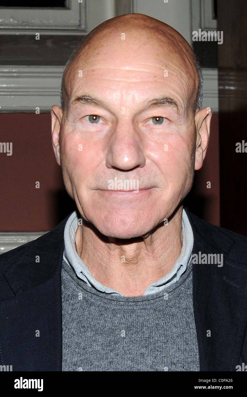 Patrick Stewart visited Trinity College where he was presented with the ...