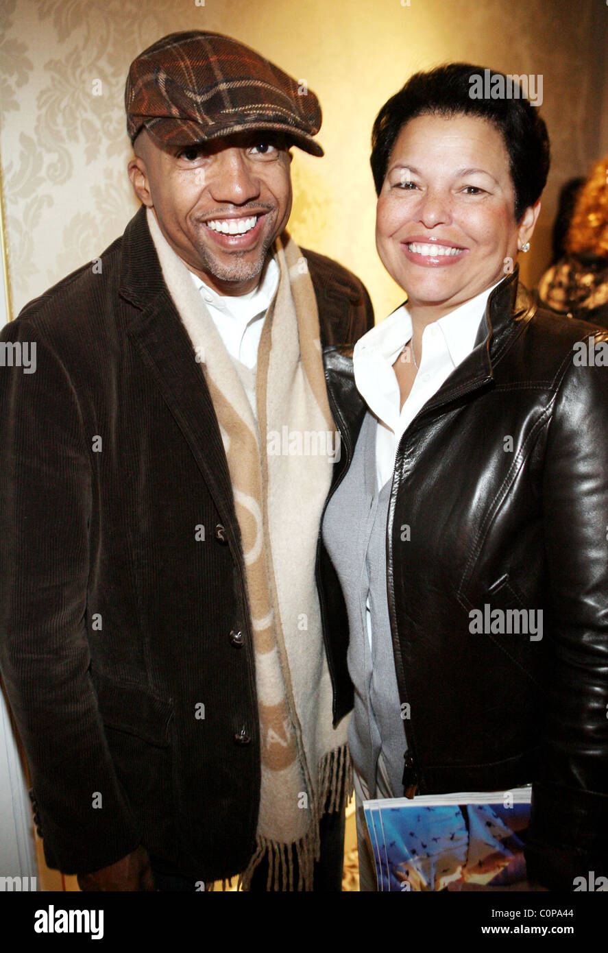 Kevin Lyles and Debra Lee attend Billboard's 3rd Annual Women in Music ...