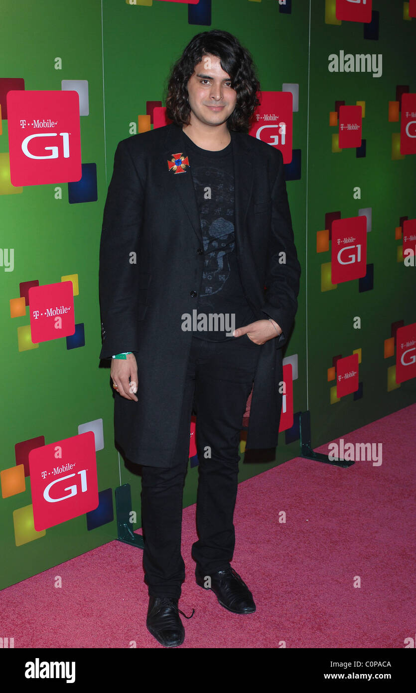 Justin Molinari T-Mobile debuts the new G1at Siren studios - arrivals ...