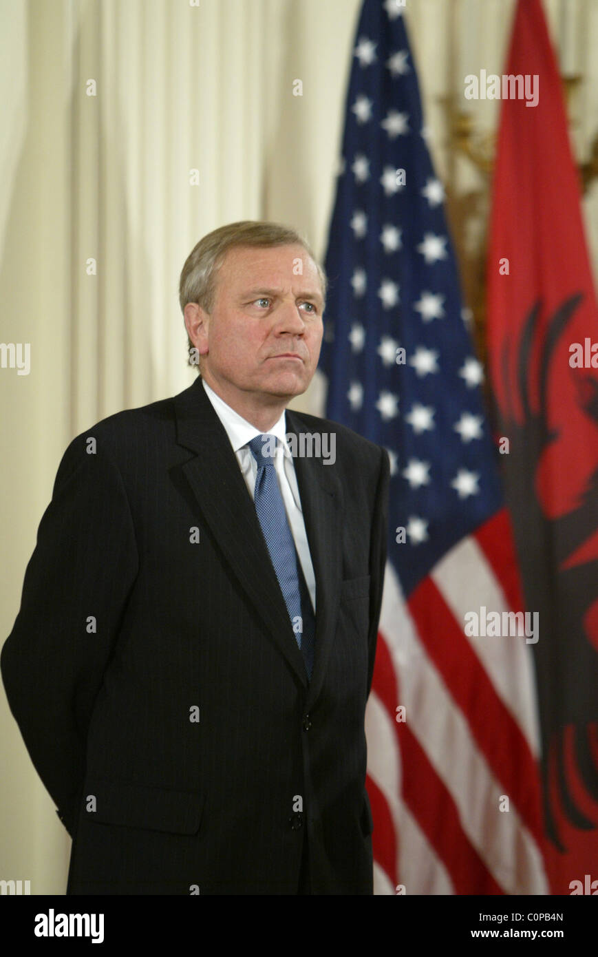 General De Hoop Scheffer Signing ceremony for NATO Accession Protocols ...