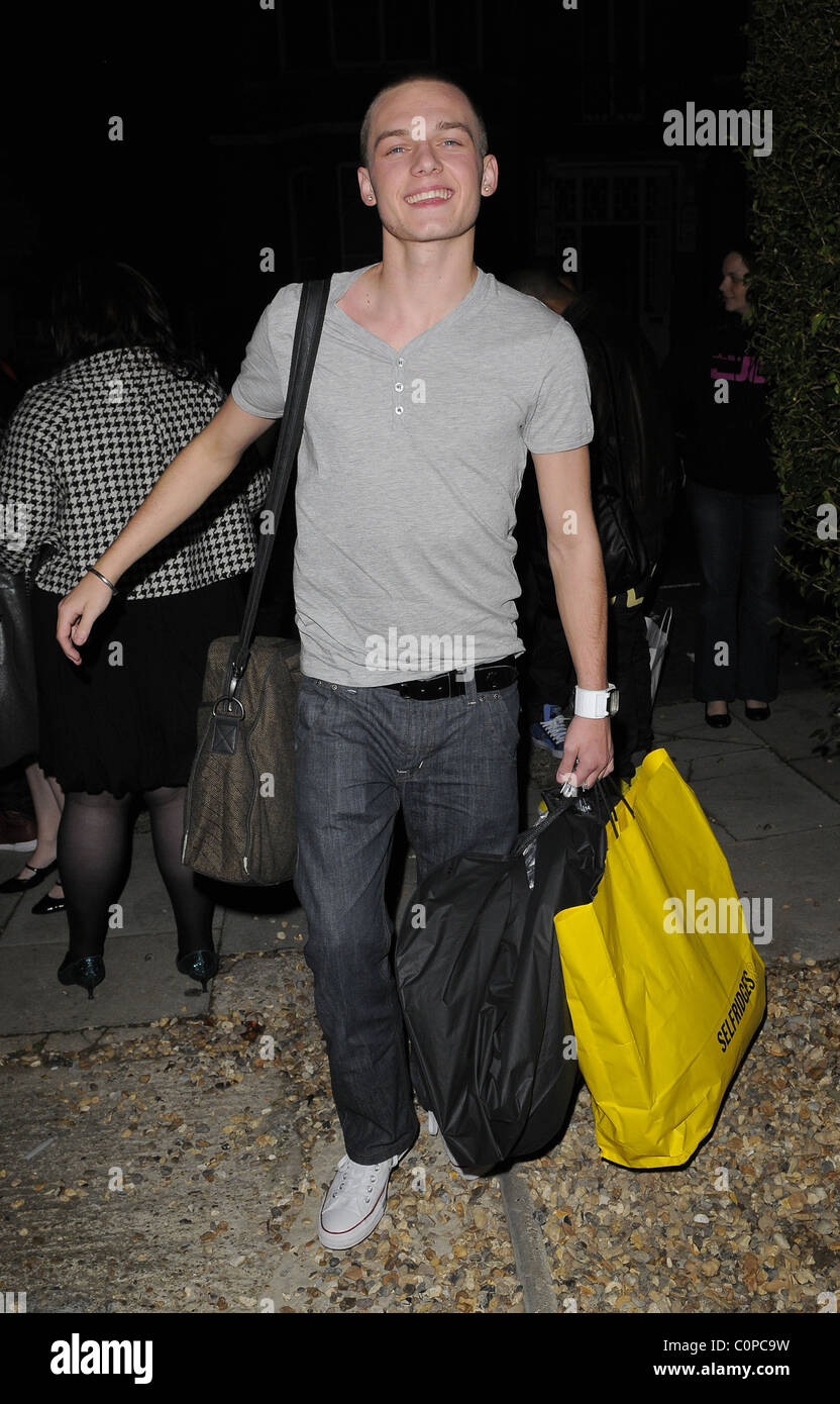 Scott Bruton returns to The X Factor secret hideaway, having performed ...