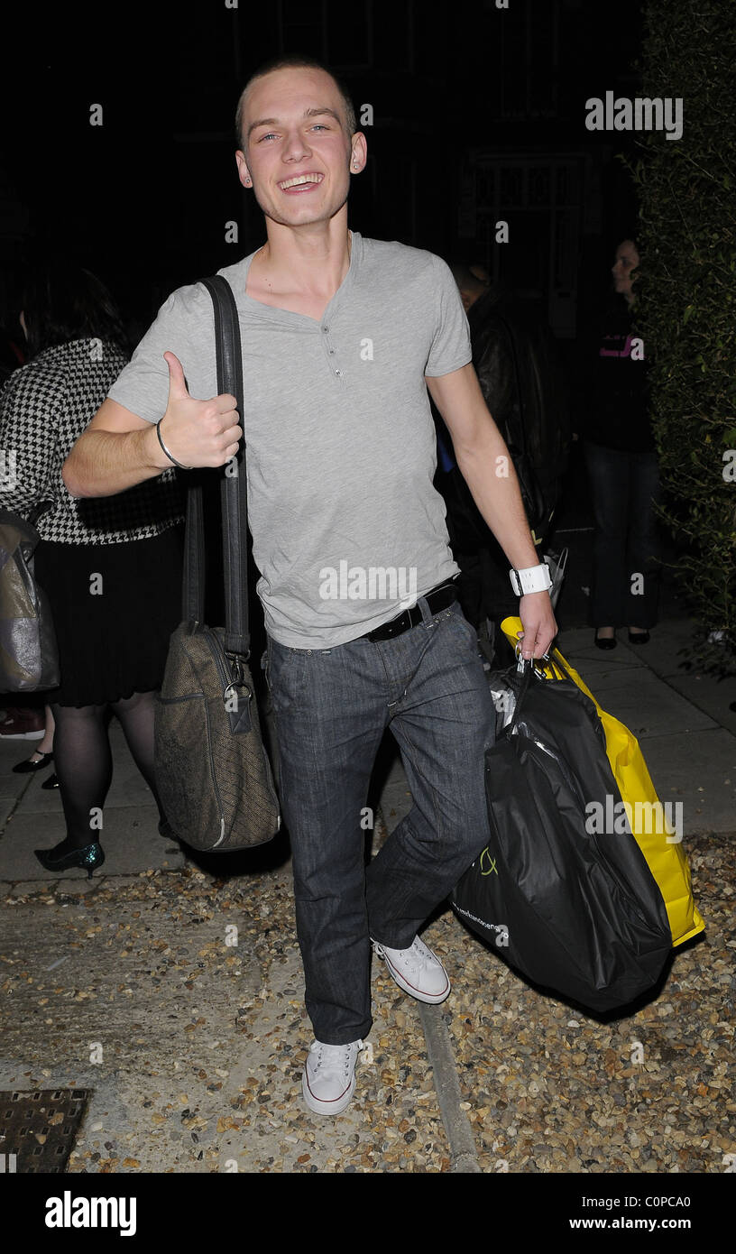 Scott Bruton returns to The X Factor secret hideaway, having performed ...