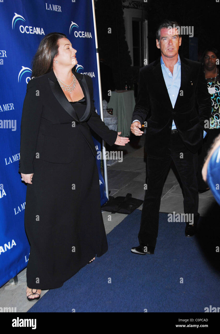 Keely Shayne Smith and Pierce Brosnan Oceana's 2008 Partners Award Gala ...