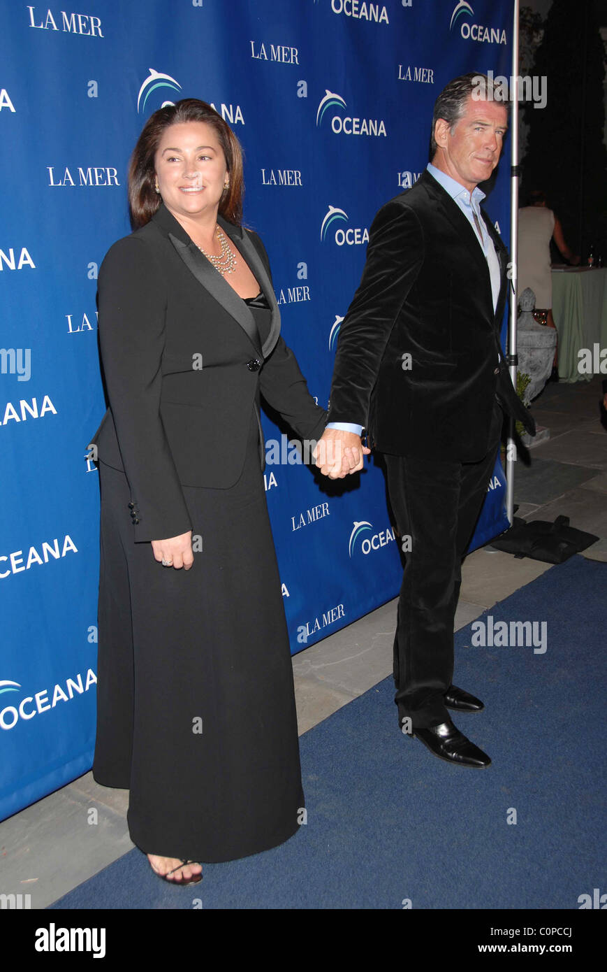 Keely Shayne Smith and Pierce Brosnan Oceana's 2008 Partners Award Gala ...