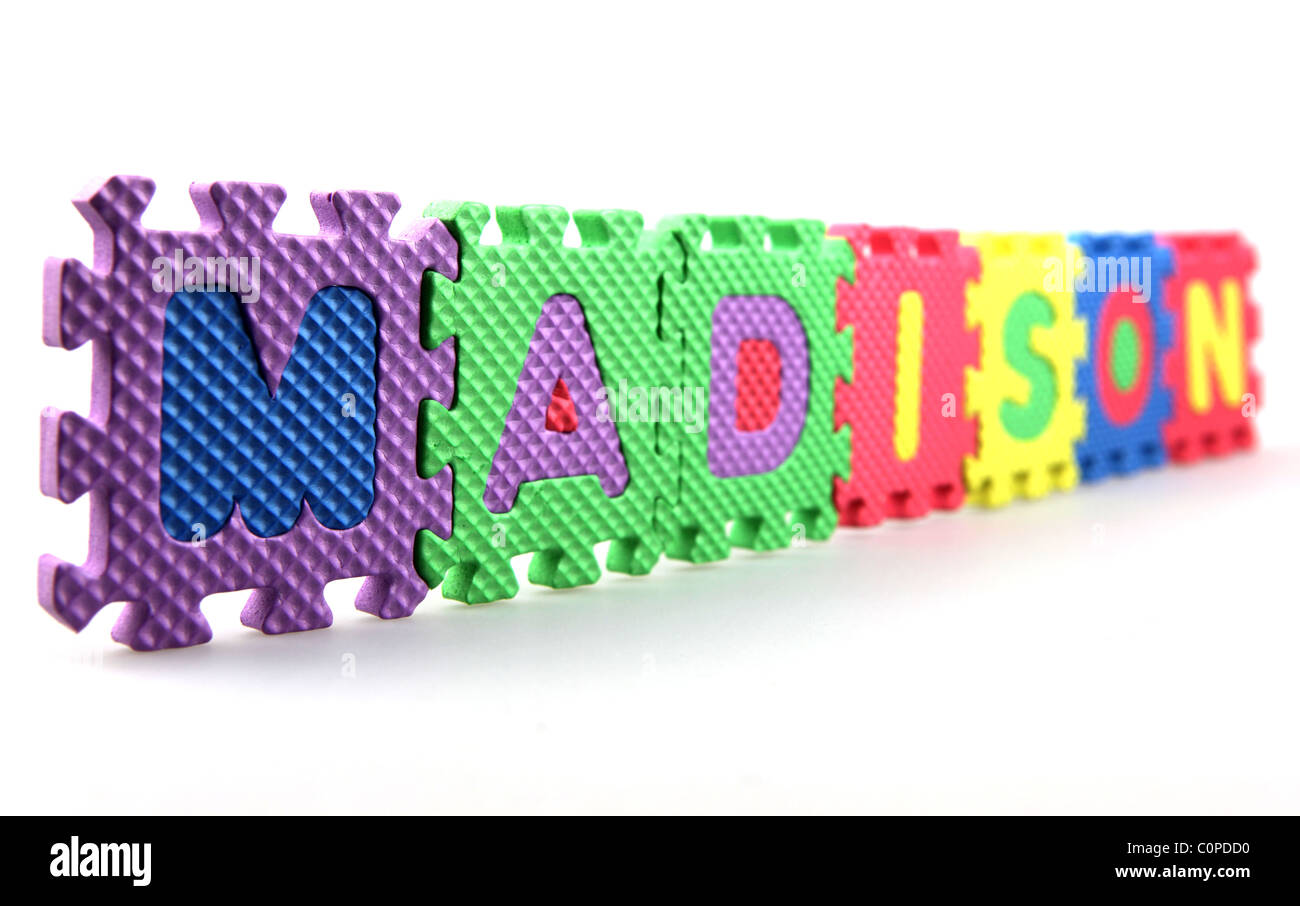 Children names Cut Out Stock Images & Pictures - Alamy