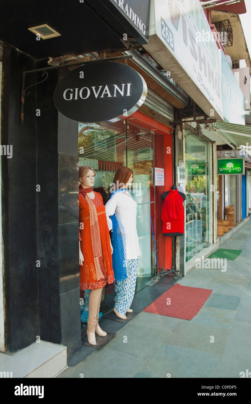 Facade of a store, New Delhi, India Stock Photo - Alamy