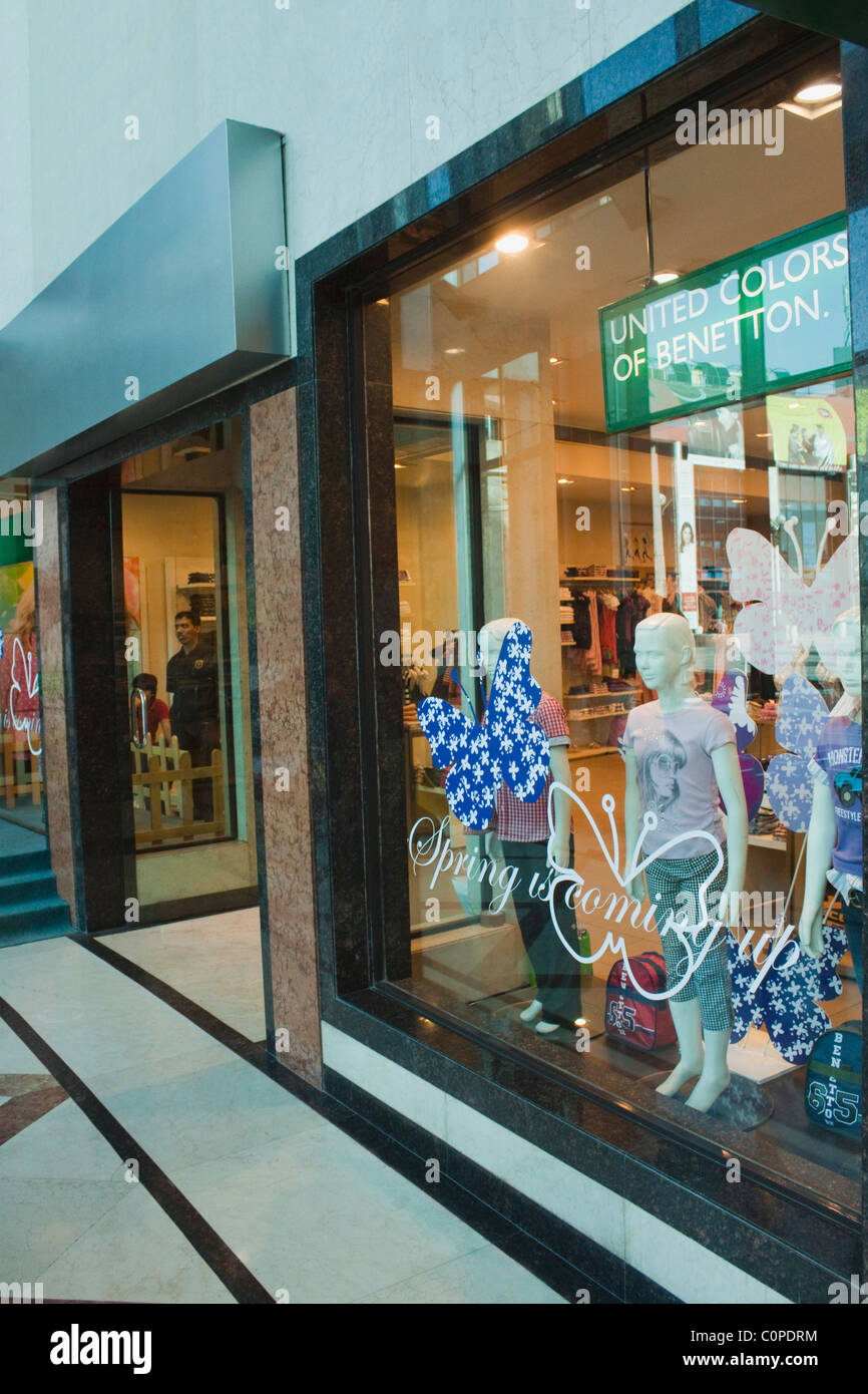 Window display of a store, Ansal Plaza, New Delhi, India Stock Photo ...