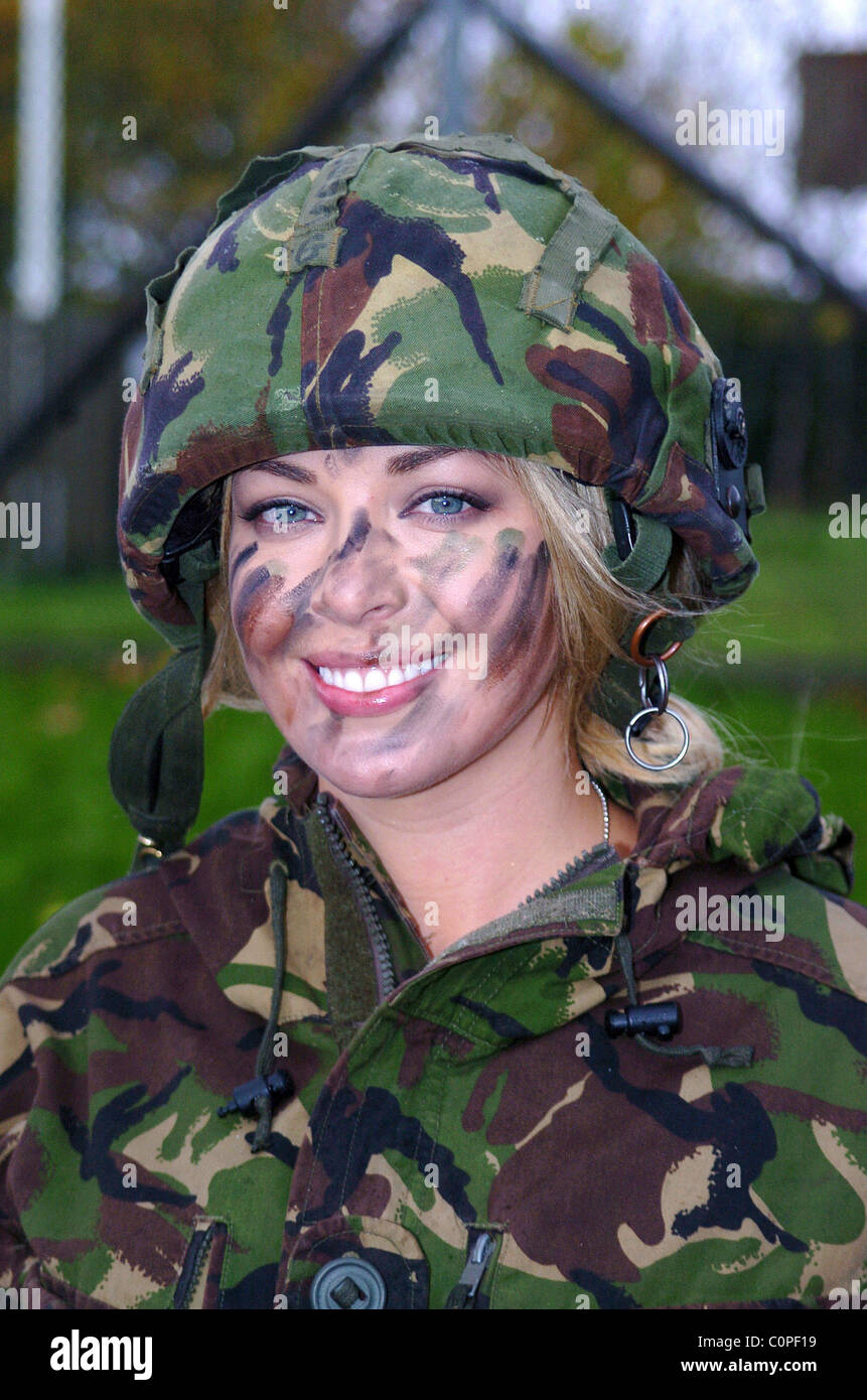 Miss GB Gemma Garrett joins Meningitis Bootcamp Palace Barracks ...