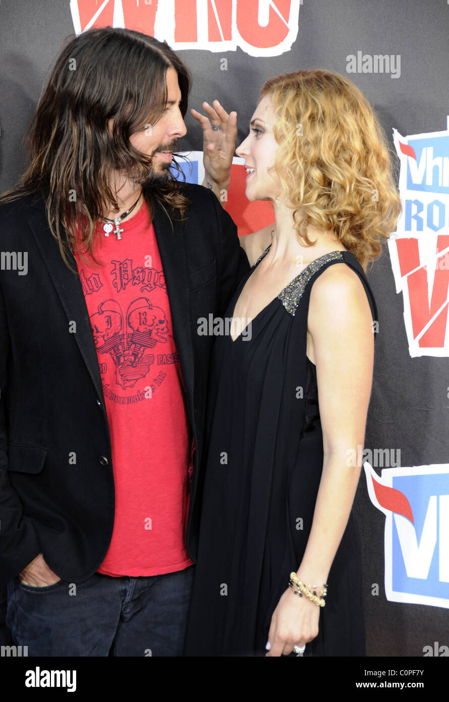Dave grohl foo fighters wife hi-res stock photography and images - Alamy