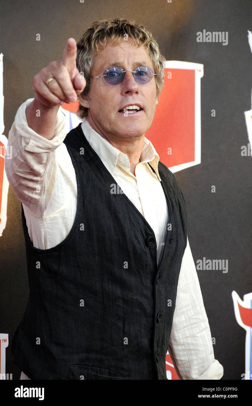 Roger Daltrey, 2008 VH1 Rock Honors honoring The Who at UCLA's Pauley ...