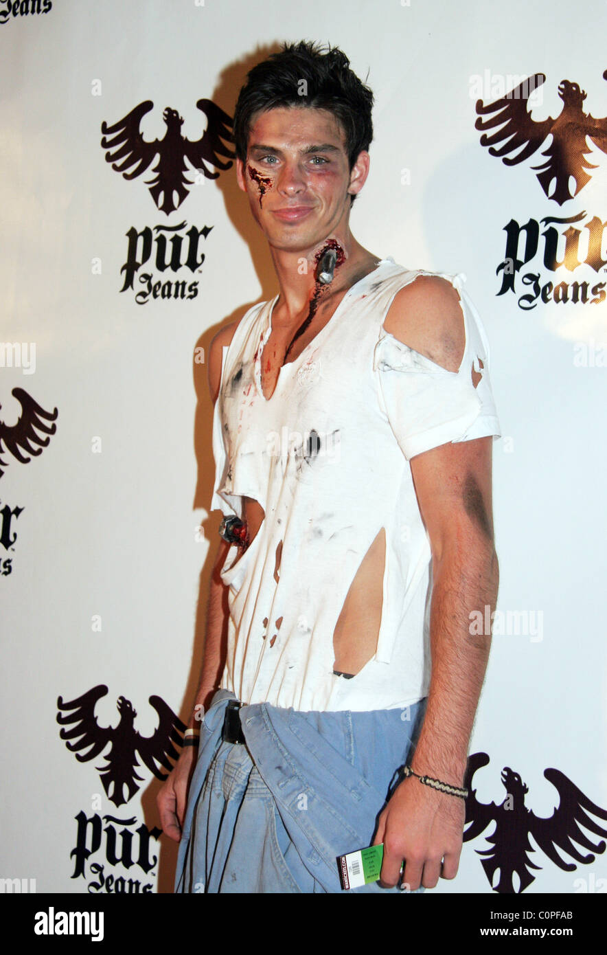 Adam Gregory Pur Jeans Halloween Bash at STK/Coco De Ville Los Angeles ...