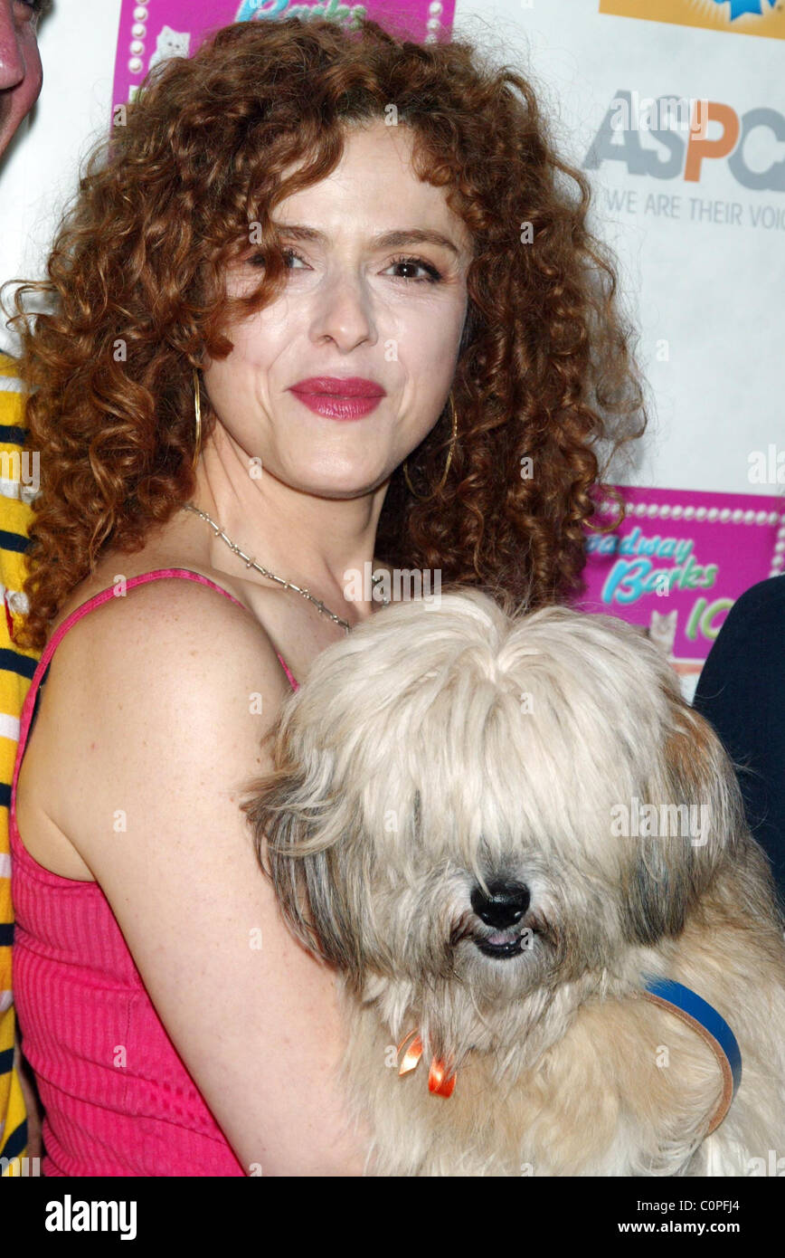 Bernadette Peters Broadway Barks 10 - A star-studded dog and cat adopt ...