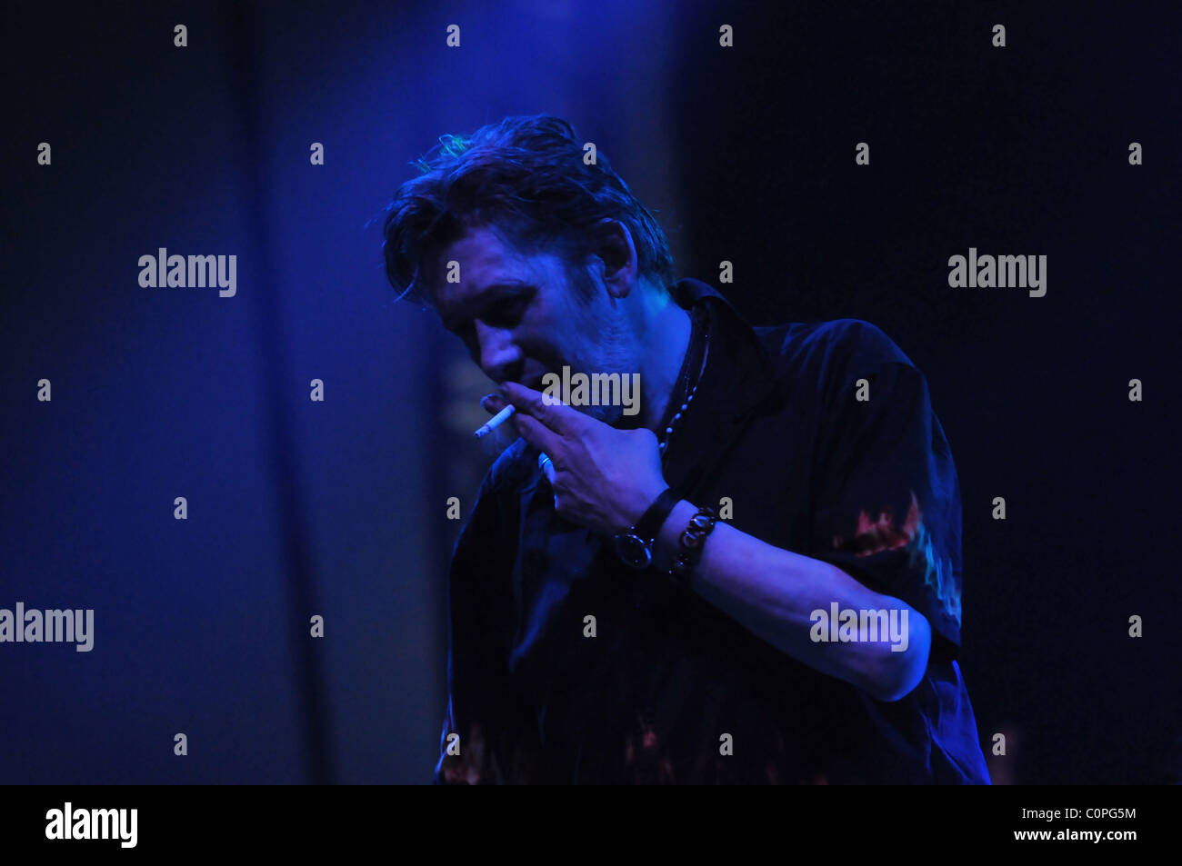 Shane MacGowan, The Pogues 2008 T in the Park music festival - Day 2 ...