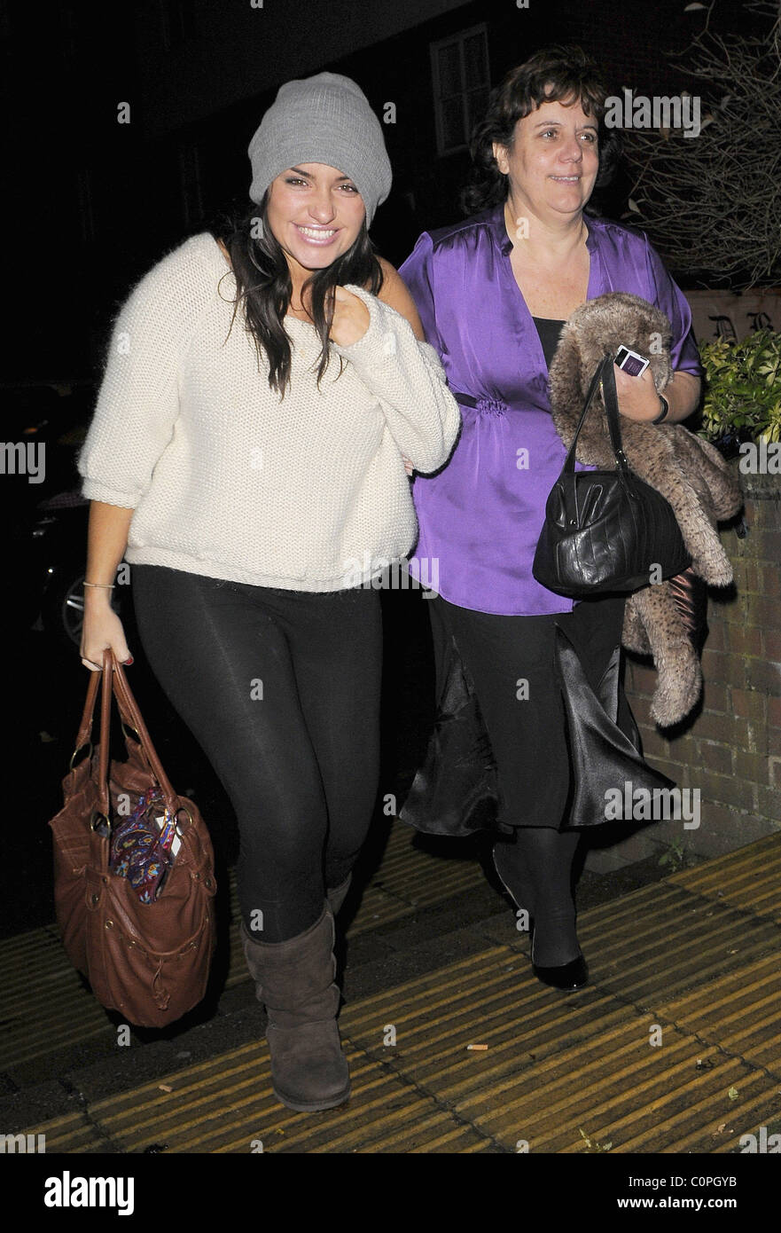 Laura White arrives back at the 'X Factor' house after her shock ...