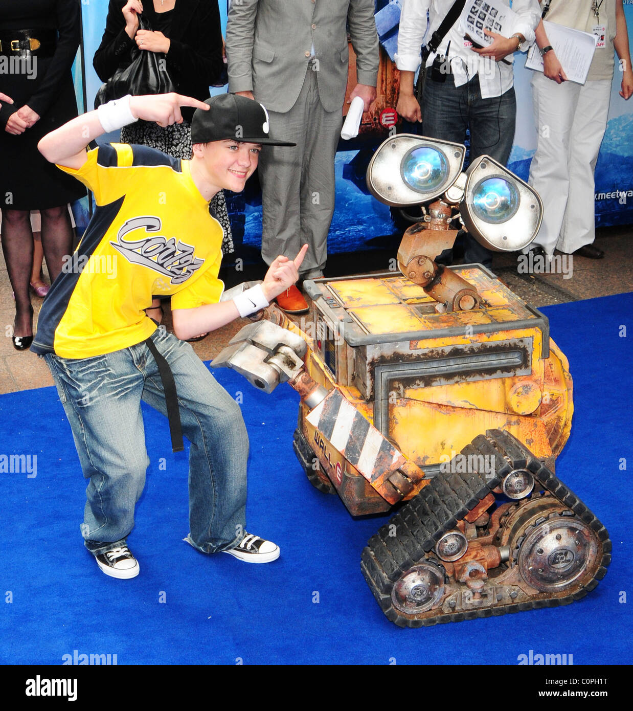 George Sampson WALL.E premiere held at the Empire - arrivals London ...