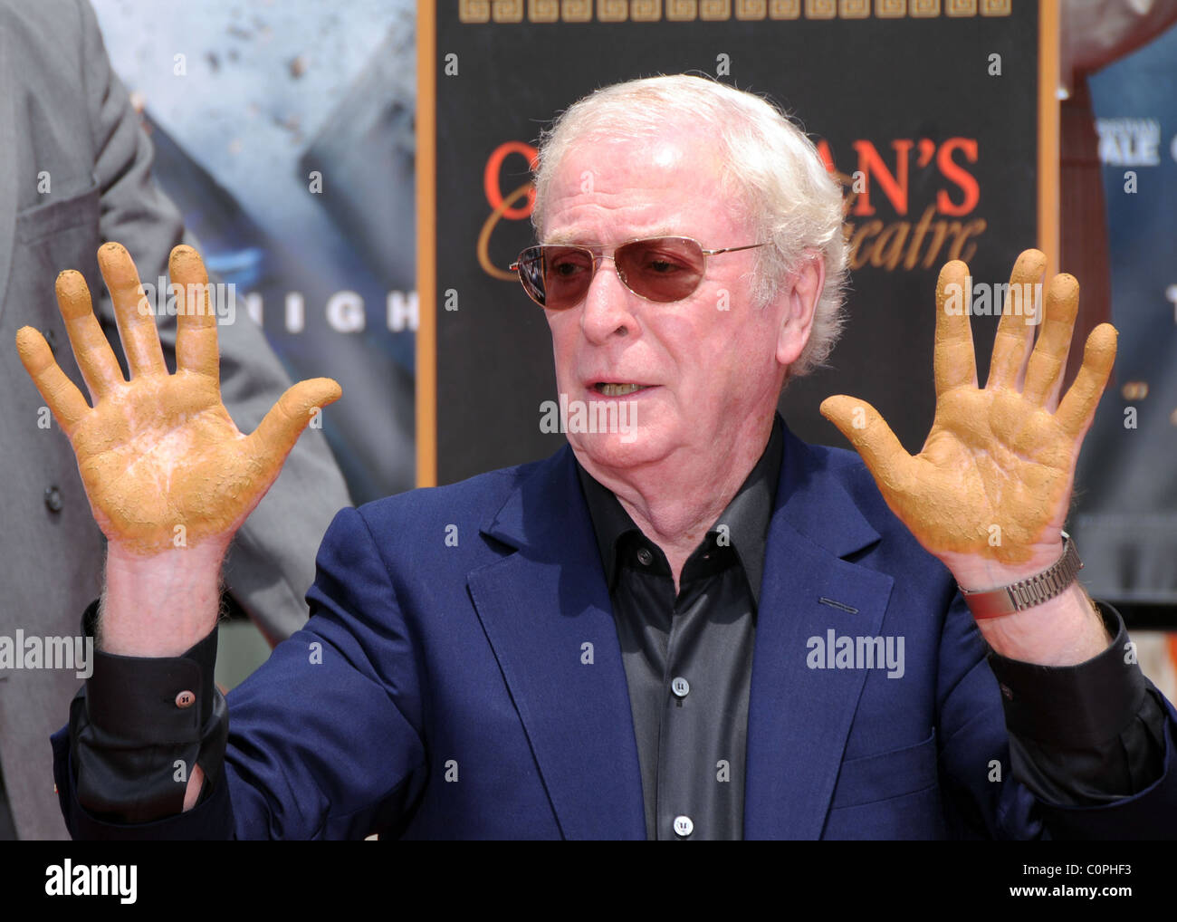 Michael Caine Handprint and Footprint Ceremony at Grauman's Chinese ...
