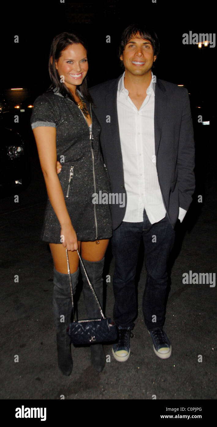 Laura Fields and Joe Francis attends the 'Extra 15th Anniversary Party ...