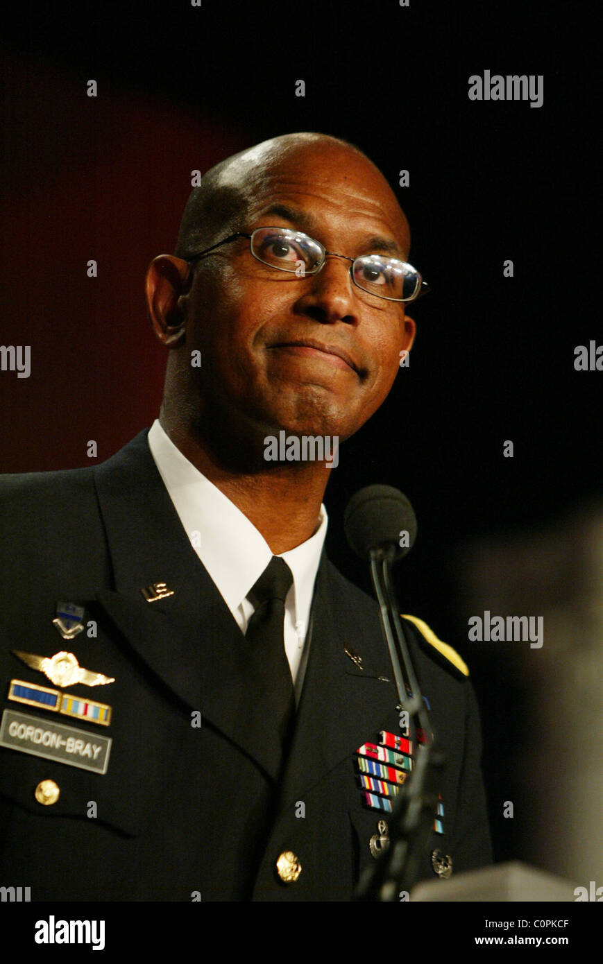 Gordon-Bray presented the salute to Latino military The League of ...