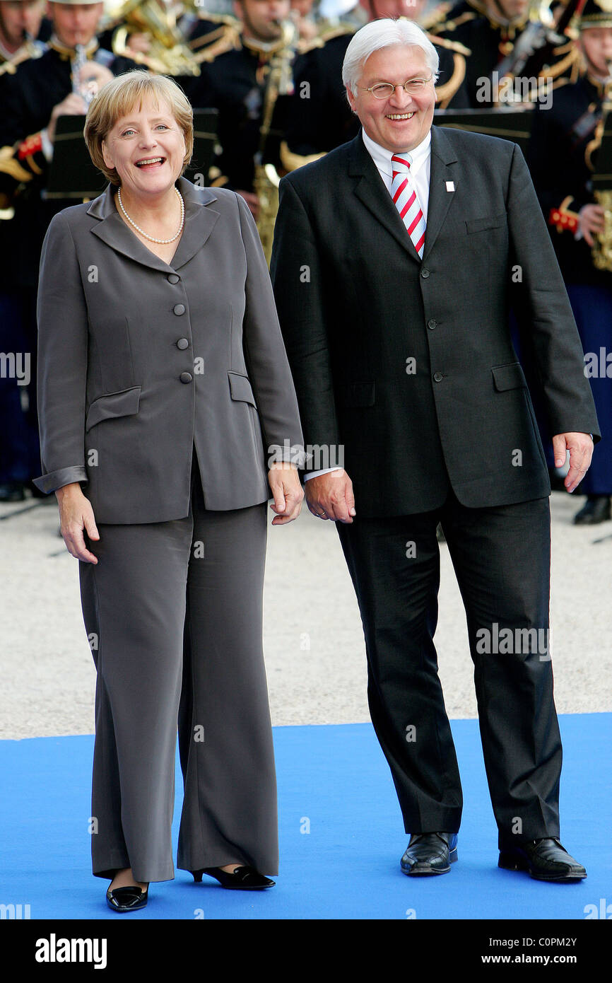 Angela Merkel and Joachim Sauer Gala dinner for the first summit of the ...