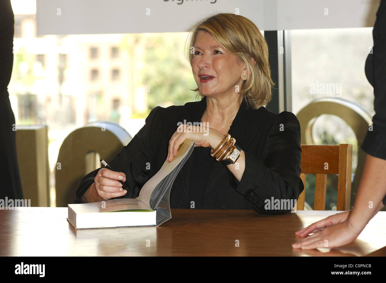Martha Stewart signs copies of her new book, 'Martha Stewart's Cooking ...