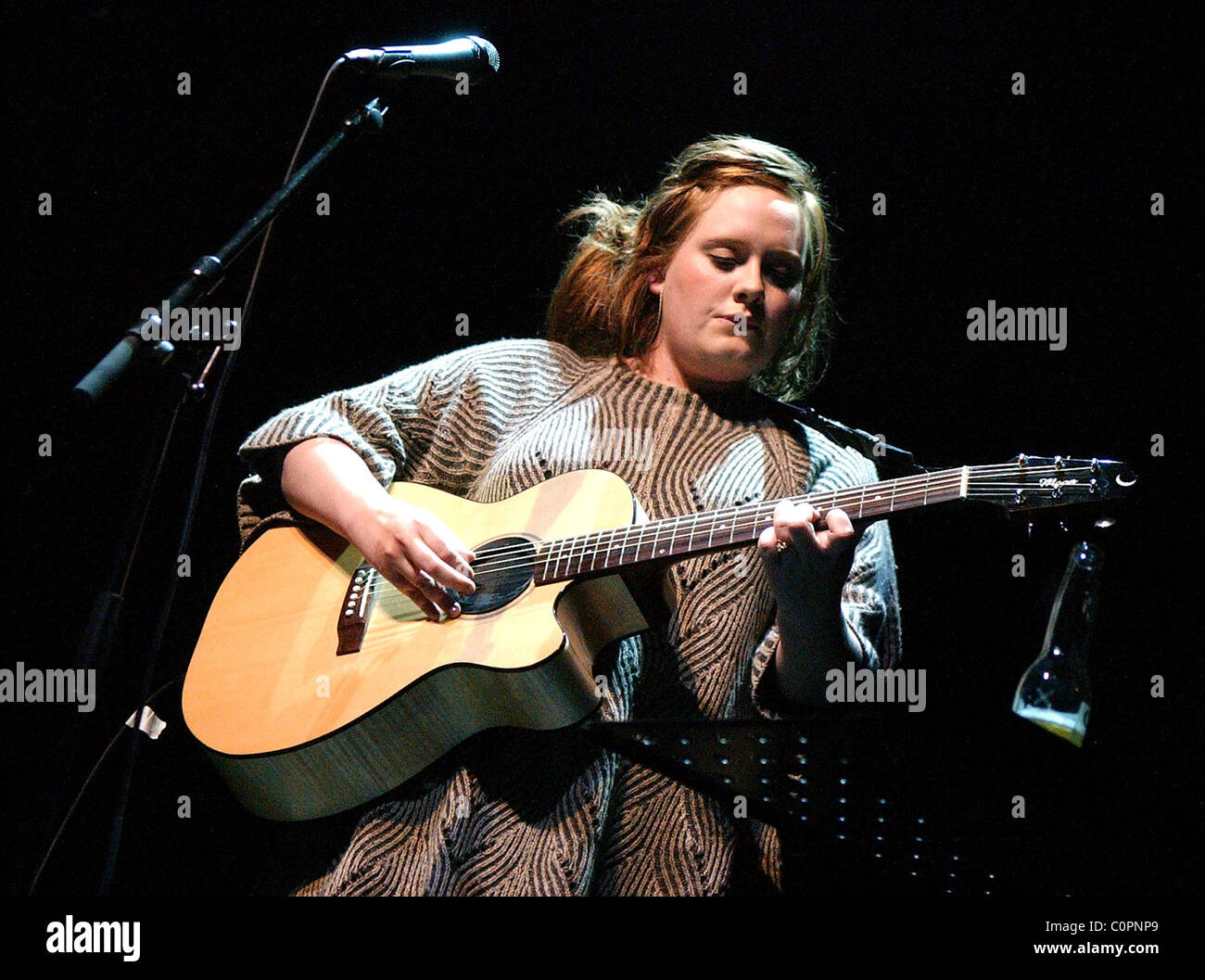 Adele performing live at her sold out concert at the Paradiso Amsterdam ...