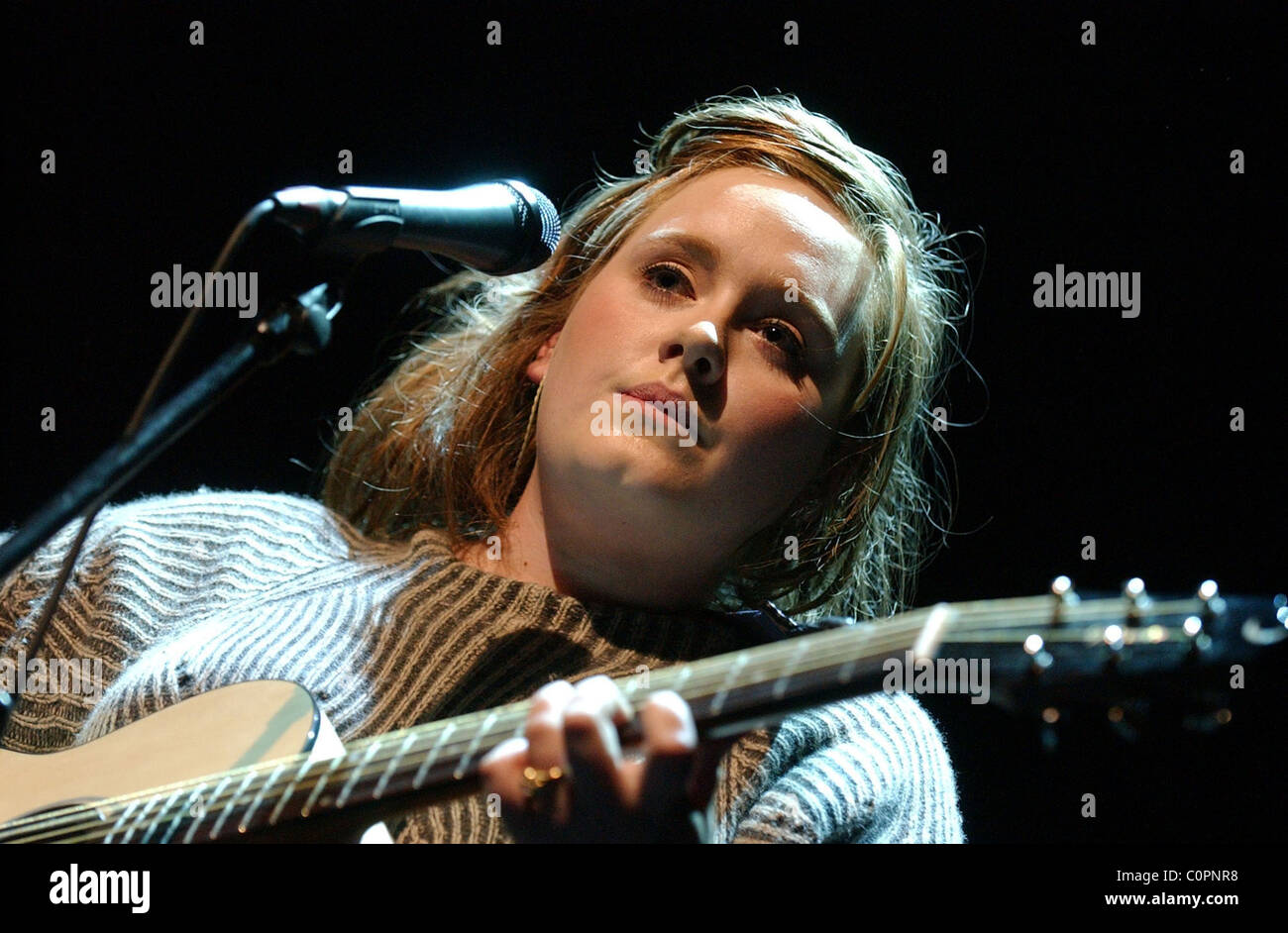 Adele performing live at her sold out concert at the Paradiso Amsterdam ...