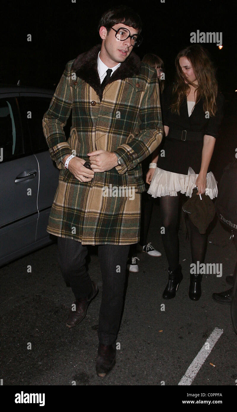 Mark Ronson leaving the Vivienne Westwood Red Label afterparty, held at ...