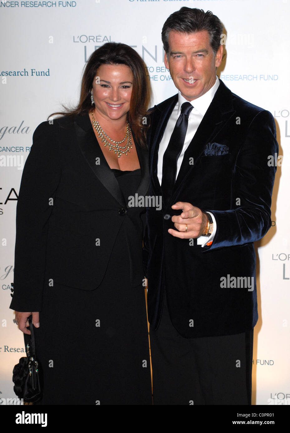 Keely Shaye Smith and Pierce Brosnan L'Oreal Legends Gala to Benefit ...
