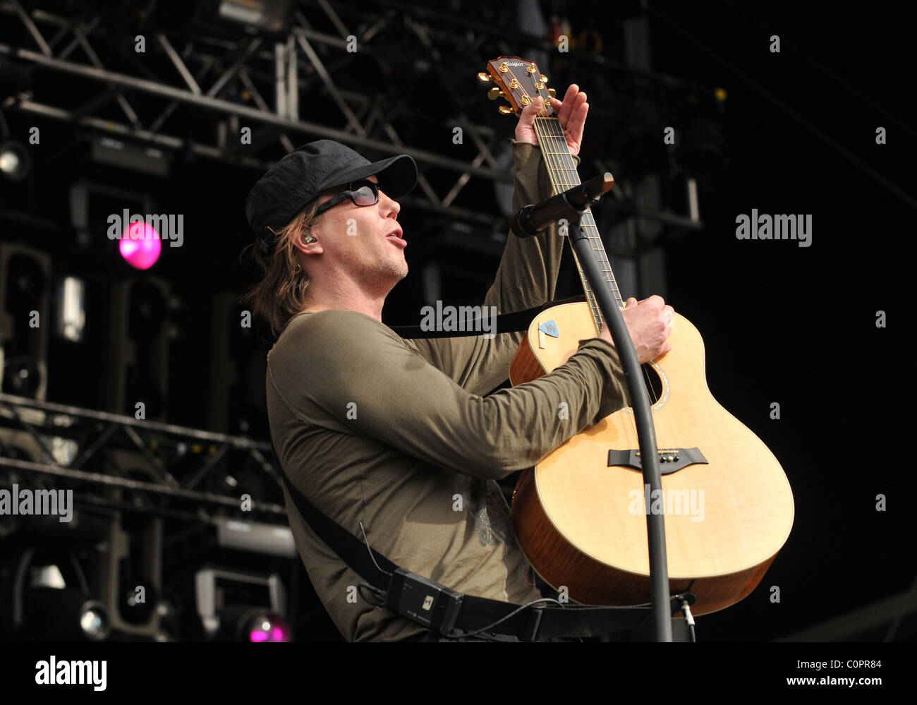 Robby Takac of the Goo Goo Dolls The T in the Park festival - Day 3 ...