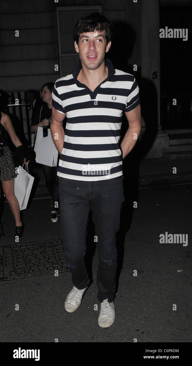 Mark Ronson BT Home Hub house party held at In and Out - departures ...