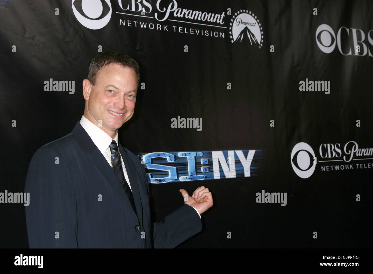 Gary Sinise The 'CSI: New York' 100th show party at the Edison Hotel ...
