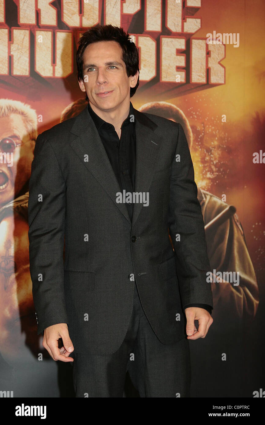 Ben Stiller 'Tropic Thunder' photocall held at St Regis Grand Hotel ...