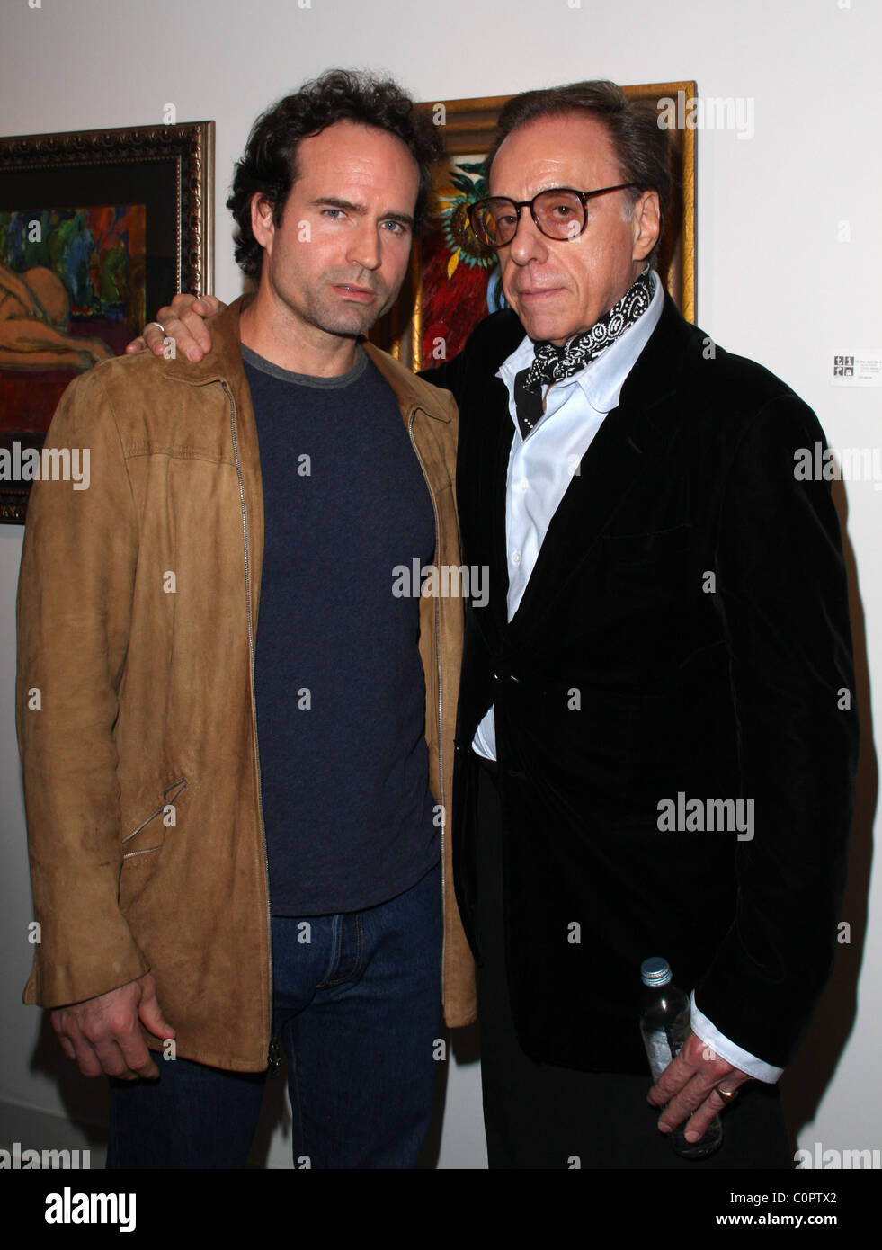 Jason Patric and Peter Bogdanovich Exhibition of 'Borislav Bogdanovich ...