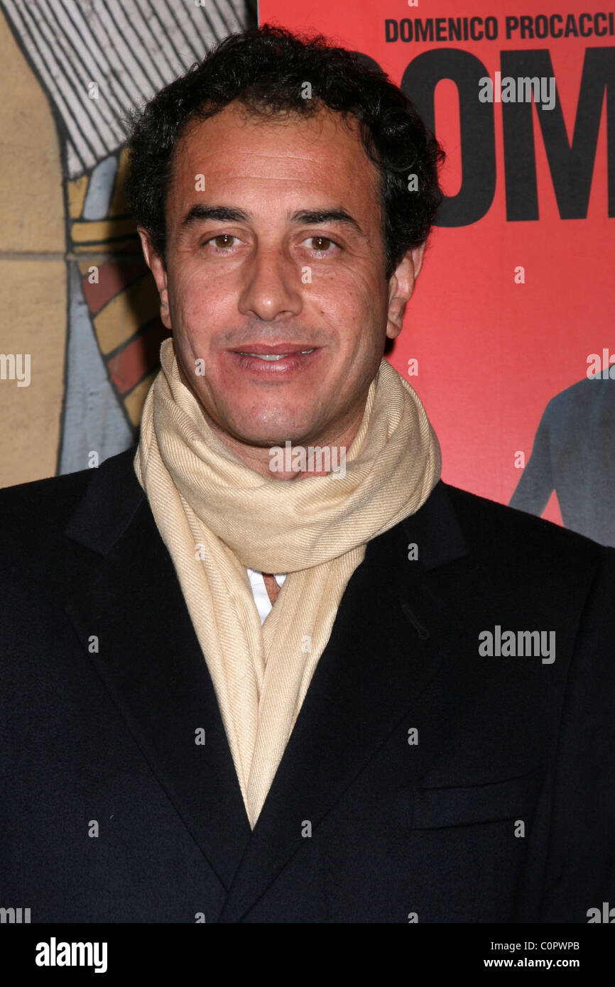 Matteo Garrone arriving at the screening of "Gomorrah" at the American ...