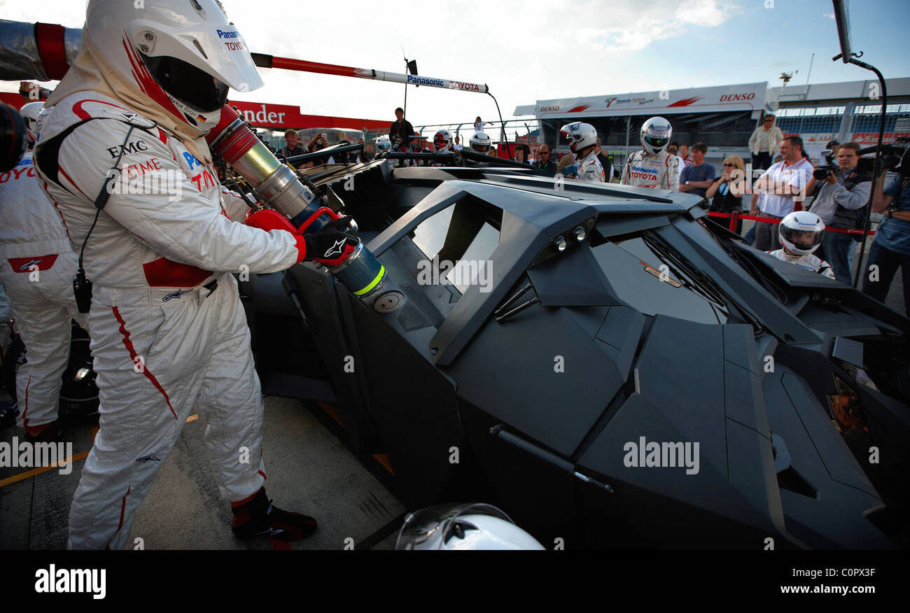 * BATMOBILE WOWS FANS Formula 1 drivers were more than likely relieved ...