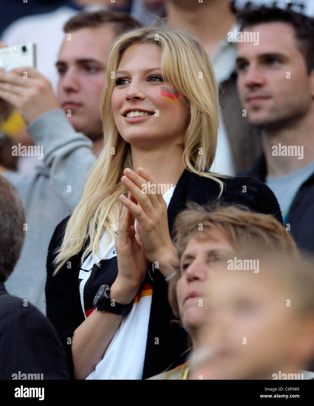 Sarah Brandner The European 2008 Championship Germany v Poland ...