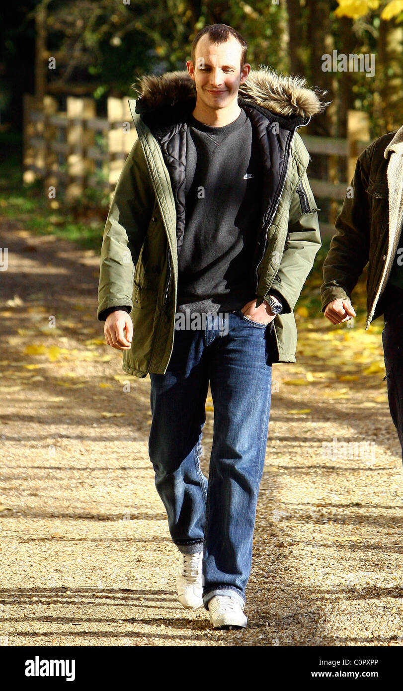 Blake Fielder-Civil Looking much healthier while enjoying the sunshine ...