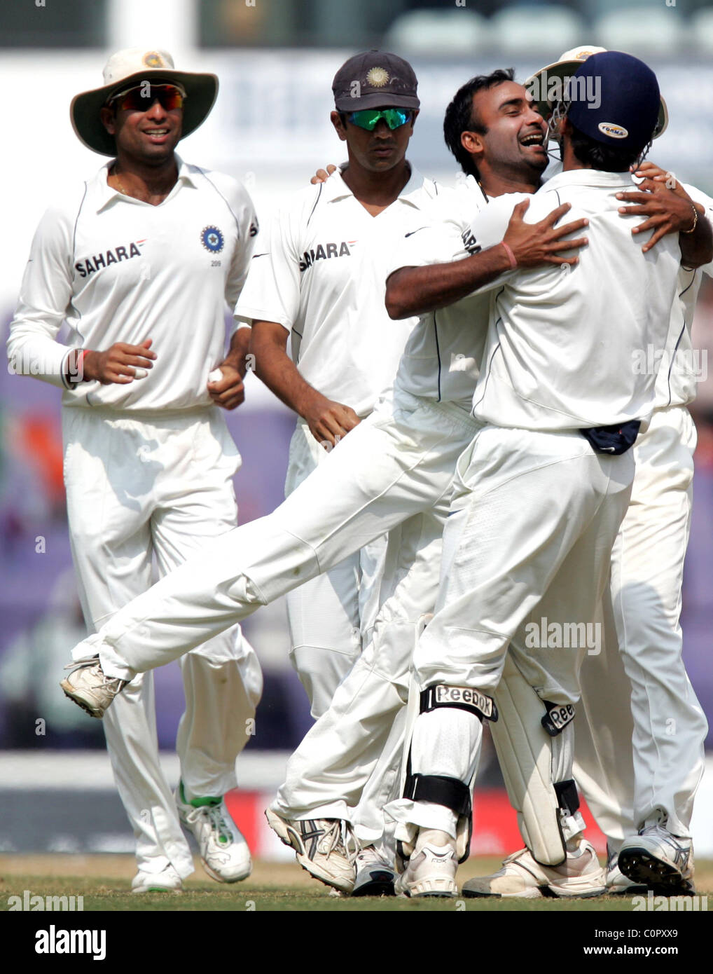 Amit Misra celebrates India defeat Australia by 172 runs in the final ...