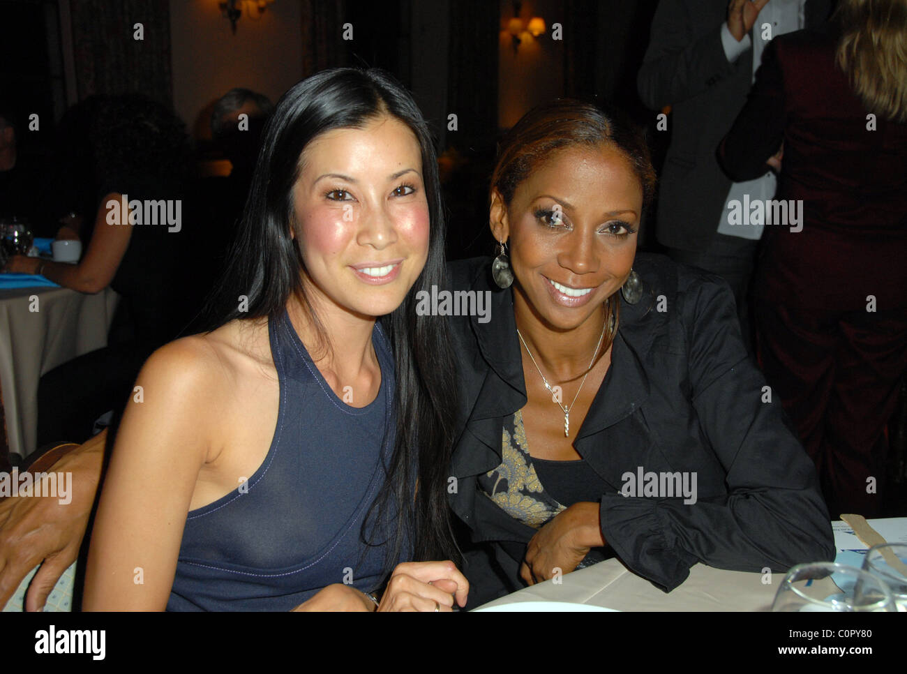 Holly Robinson Peete and Lisa Ling Attend the Batonga Foundation Fall ...